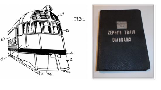 An early Zephyr diagram book is seen above.