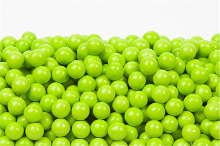 Lime Green Sixlets (1 Pound Bag) from Nuts in Bulk - Sixlets Candy