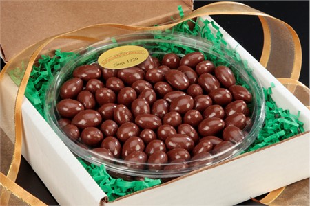 Milk Chocolate Covered Almonds Gourmet Tray from Nuts in Bulk - Gifts ...
