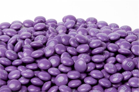 Purple Milk Chocolate M&M's Candy (1 Pound Bag) from Nuts in Bulk - M&M ...
