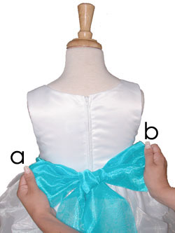 How To Tie The Perfect Bow On a Dress - PinkPrincess.com